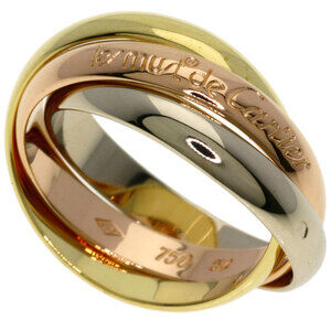 Cartier | Jewelry | Cartier Authentic 8k Gold Trinity Ring 54 | Poshmark